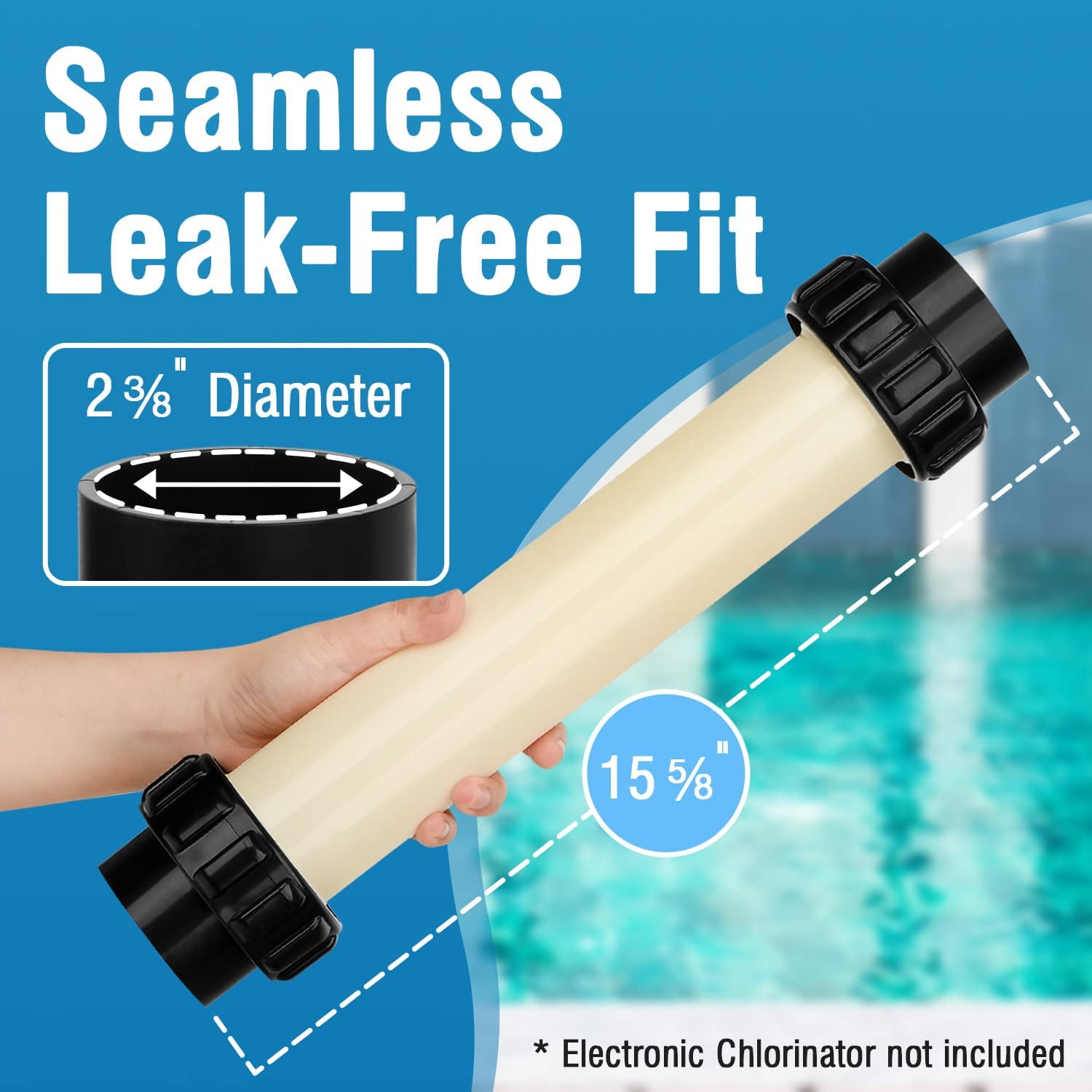 Pool Chlorinator Dummy Cell For Winterizing And Maintenance Salt Cell ...