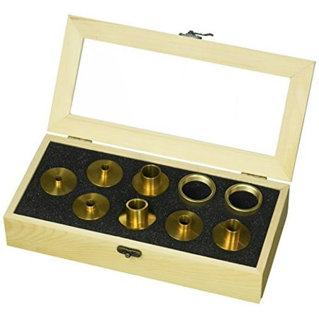Big Horn 19604 Brass Router Bushing Set, 9-Piece | Walmart Canada