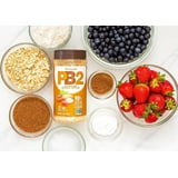 PB2 Natural Dry Low Fat Plant-Based Powdered Peanut Butter, 6.5 Oz Jar ...