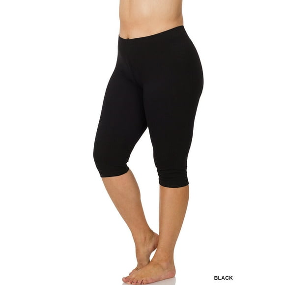 Cotton Spandex Capris