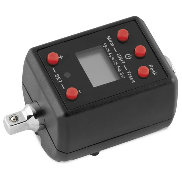 BikeMaster 1/4" Digital Torque Wrench Adapter RJ7541 - Walmart.com ...