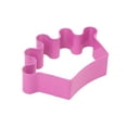 Way to Celebrate Tiara Shaped Cookie Cutter, Hot Pink, Stainless Steel ...