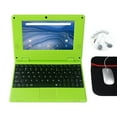 "T&C 7"" Mini Friendly Children's Laptop, Linux-Android 12 OS, Portable ...