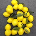 Artificial Lemon Realistic Simulation Yellow Lemon Kitchen Decoration ...