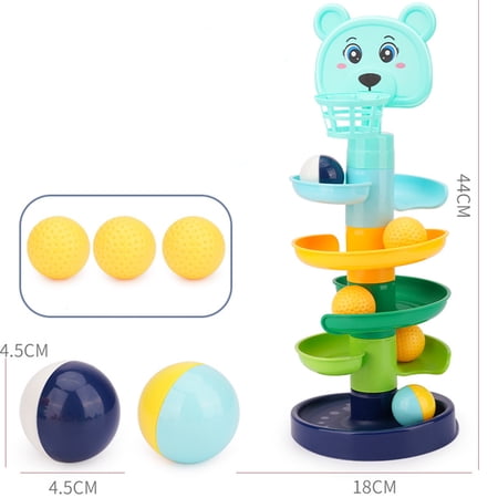 Rolling Slide Ball Set Children Fun Toy Assembly Toys Orbital Rolling ...