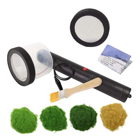 Electrostatic Flocking Machine Static Grass Applicator l Diorama ...