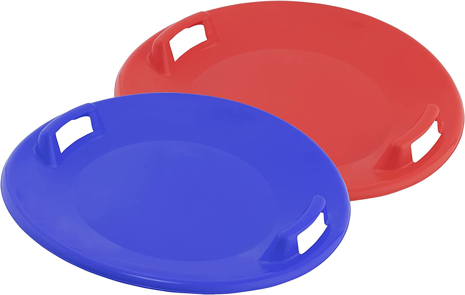 Superio Spiral Snow Sled, Round Sled with Handles, 24" Winter Snow Fun ...