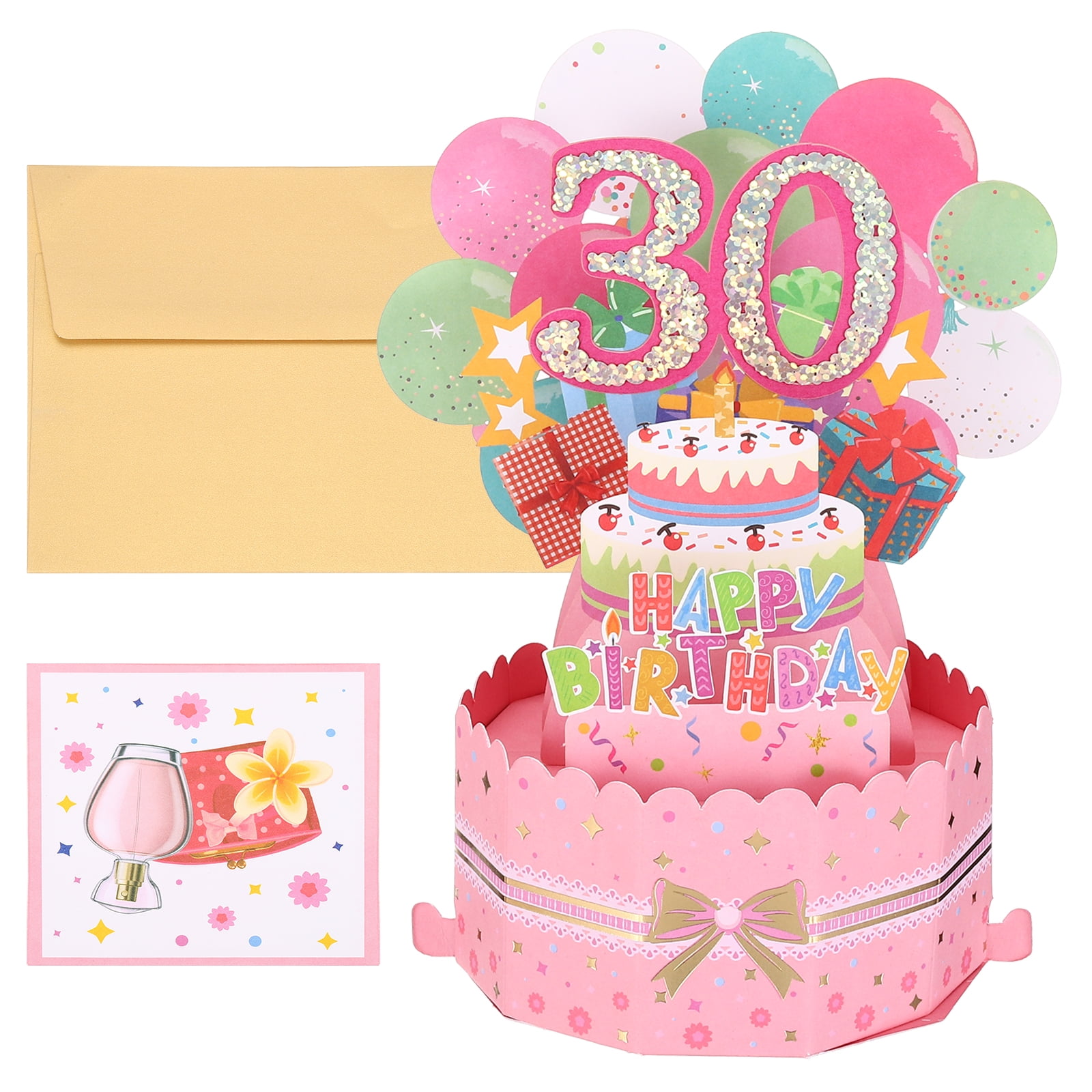 Click here for Uxcell 30th Birthday Card  Pop-Out Birthday Card W... prices