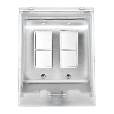 Hubbell-Raco 6239BP Single Gang Floor Kit with Recessed Duplex 15A TR ...