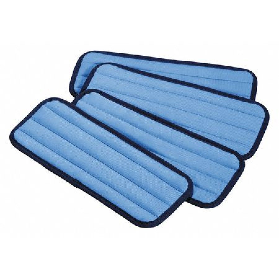RUBBERMAID 2018825 Window Cleaning Pad,Microfiber,Blue - Walmart.com ...