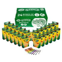 12 Packs: 24 ct. (288 total) Crayola® Boxed Crayons - Walmart.com