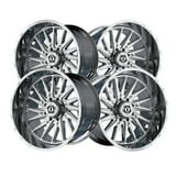 TIS 547C 22X12 8X180 44ET 125.2CB CHROME PLATED FINISH WHEEL - Walmart.com