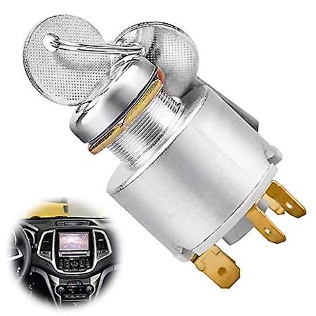 Universal Ignition Lock Key Switch Tractor Ignition Switch Ignition ...