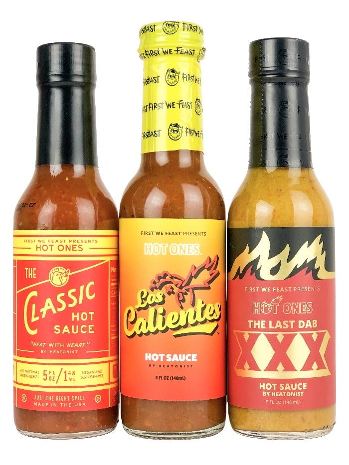 Hot Ones Trio Pack - New | Hot Ones Hot Sauce - Walmart.com