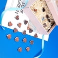 10 Pcs Heart Photo Charms Color Changing Love Heart Necklace Charm ...