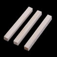 50 Piece Square Craft Sticks Wooden Sticks Soft Balsa Woods for DIY ...