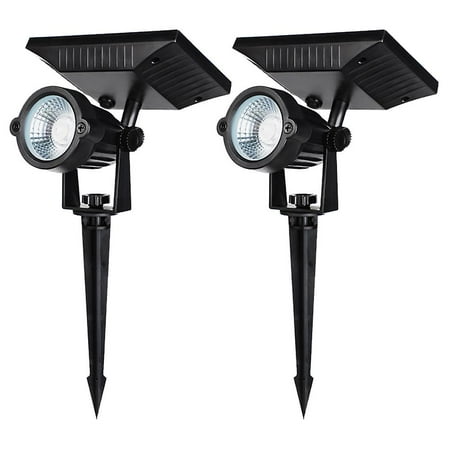 Solar Lights Outdoor Waterproof Solar Powered Landscape Spotlights ...
