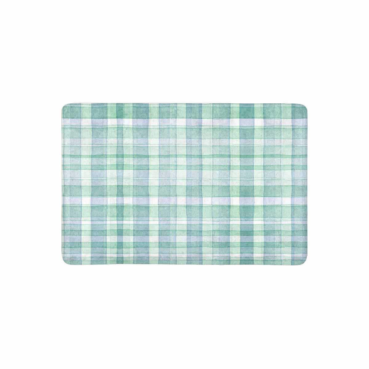 MKHERT Abstract Checked Pattern, Green Elegant Latticework Plaid ...