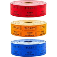 Magenta Coupon Double Roll Tickets - Party Favors - 1 Piece - Walmart.com