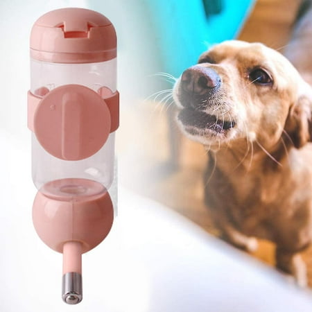 No-drip Dog Water Dispenser Bottle-dog Kennel Cage Water Dispenser ...