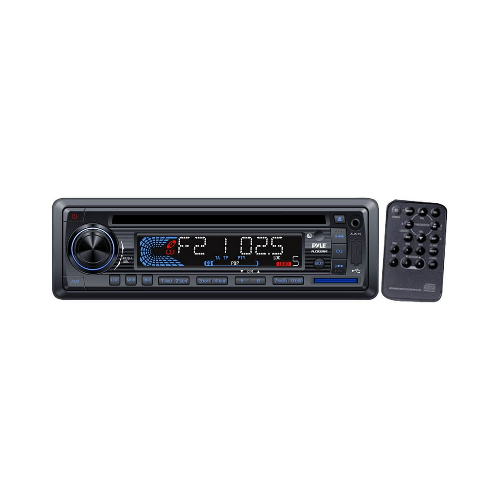 Pyle Plcd33mr AM/FM-MPX IN-Dash Marine CD/MP3 Player/USB & SD Card ...