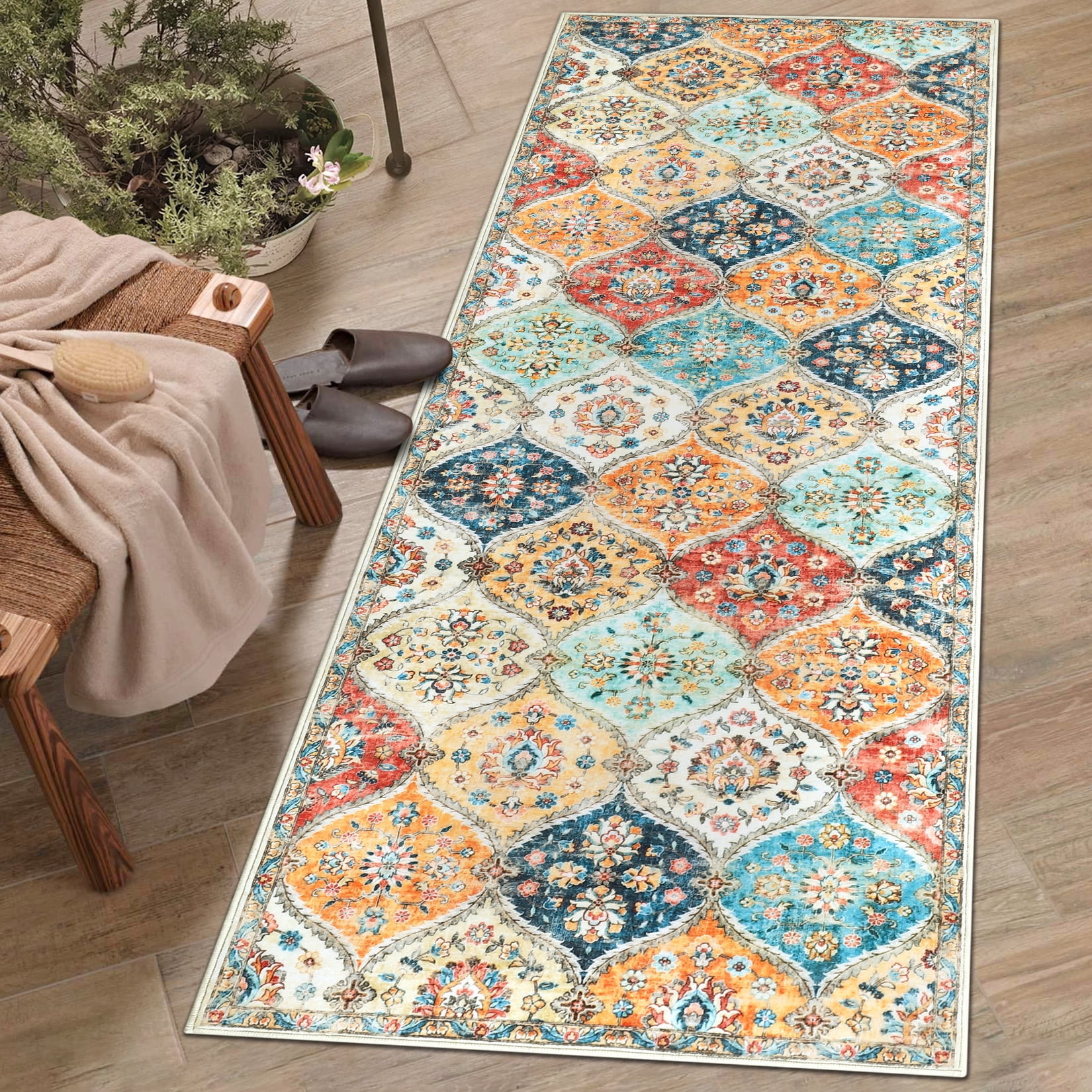 Click here for Homerry Runner Rug 2 X 6 Washable Modern Moroccan... prices