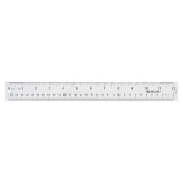 Westcott Meter Stick Ruler with Brass Ends - Walmart.com