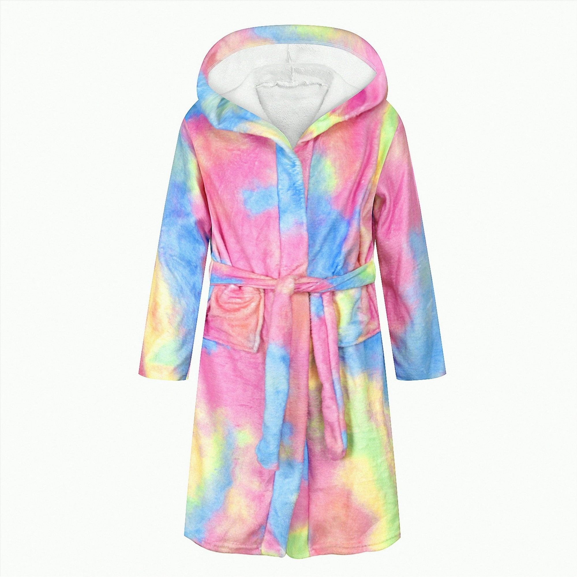 Click here for Splozh Unisex Boys Girls Hooded Bathrobe Teen Kids... prices