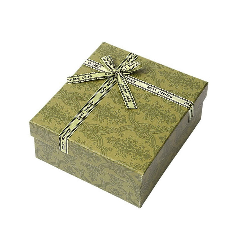 Green Birthday Present Box