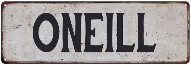 ONEILL Vintage Look Rustic Chic Metal Sign 8x24 108240036526 - Walmart.com