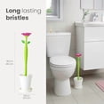 Flower Power Toilet Brush with Holder Set Toilet Brush with Daisy ...