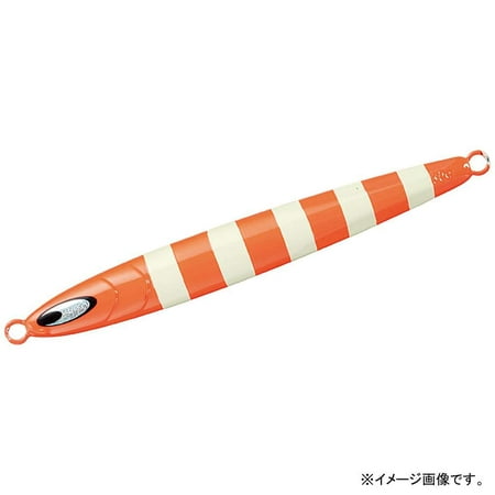 DAIWA Hairtail Mirror Fang Jig Semi-long 130g Orange Zebra Lure ...