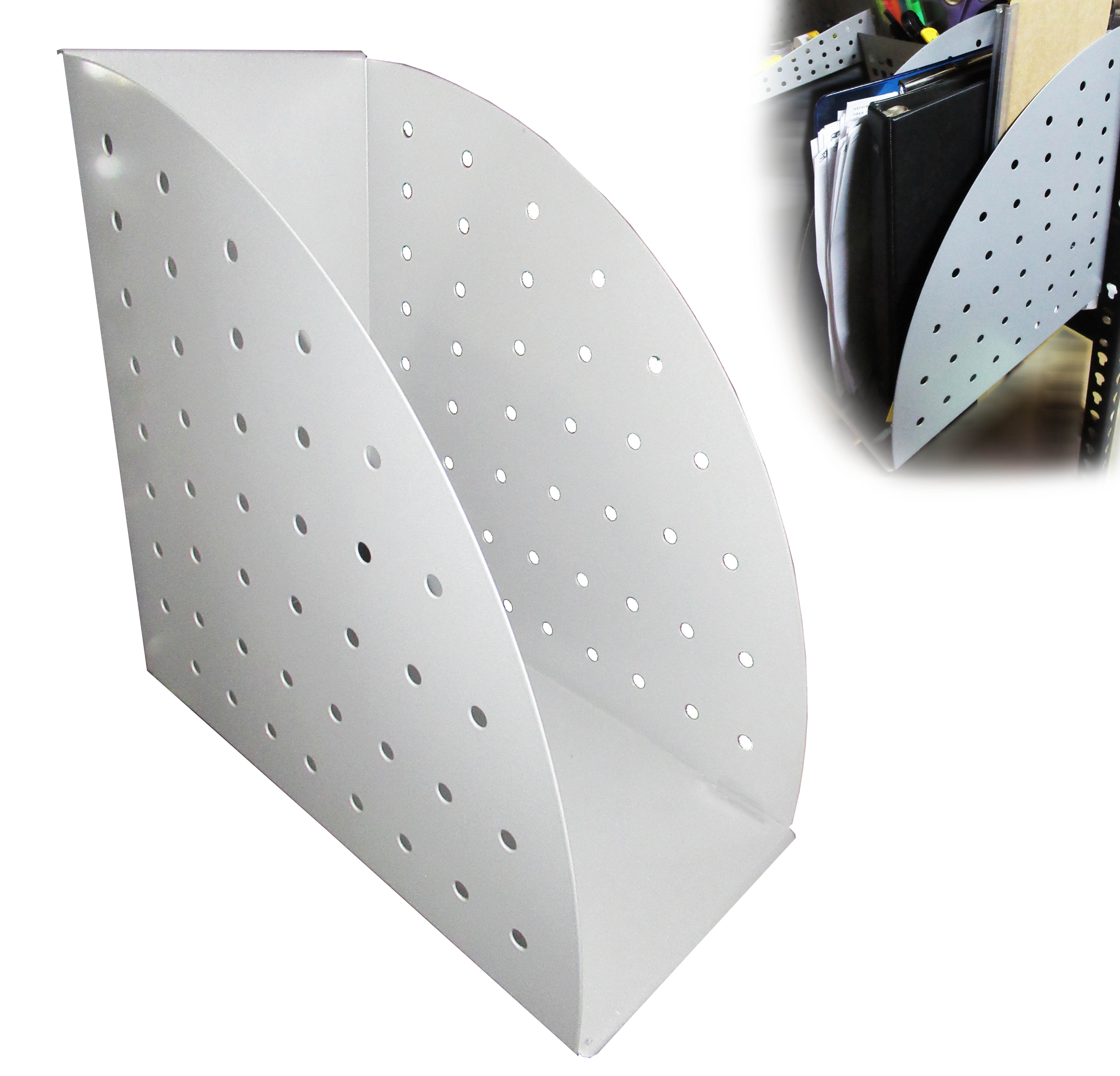 Sliver Metal Hanging Office Files Folder Holder Large Organized Tray ...