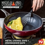 Red Volcano Ceramic Nonstick 11 inch Covered 12-in-1 All Purpose Pan ...