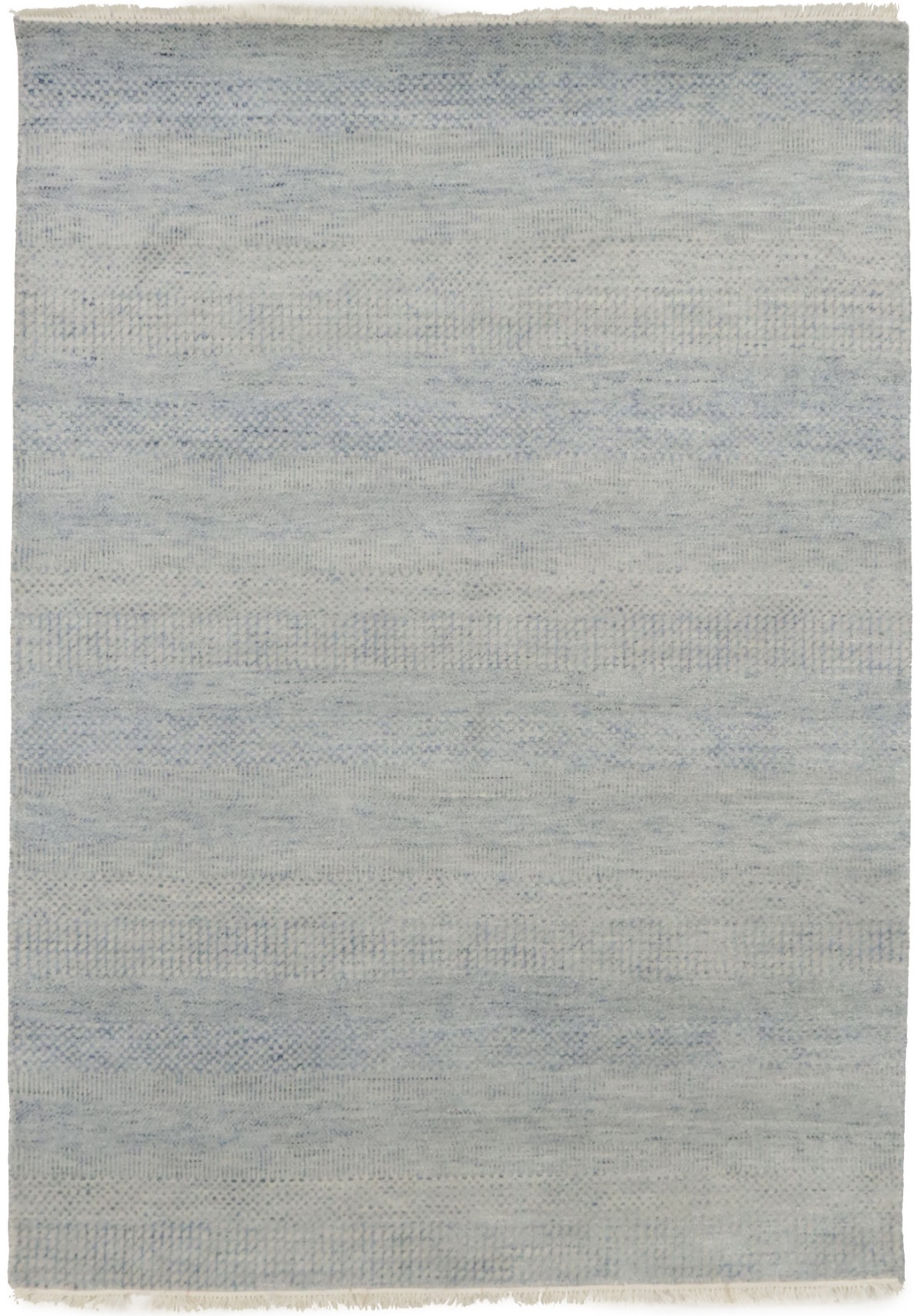 Blue & Beige Grass Design 5X7 Modern Oriental Rug - Walmart.com