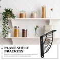 1 Set of Wall Shelf Brackets Wall Mounted Shelf Brackets Floating Shelf ...