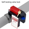 Adjustable Valves Lockout Device With Two Key Locking Gate Valves ...