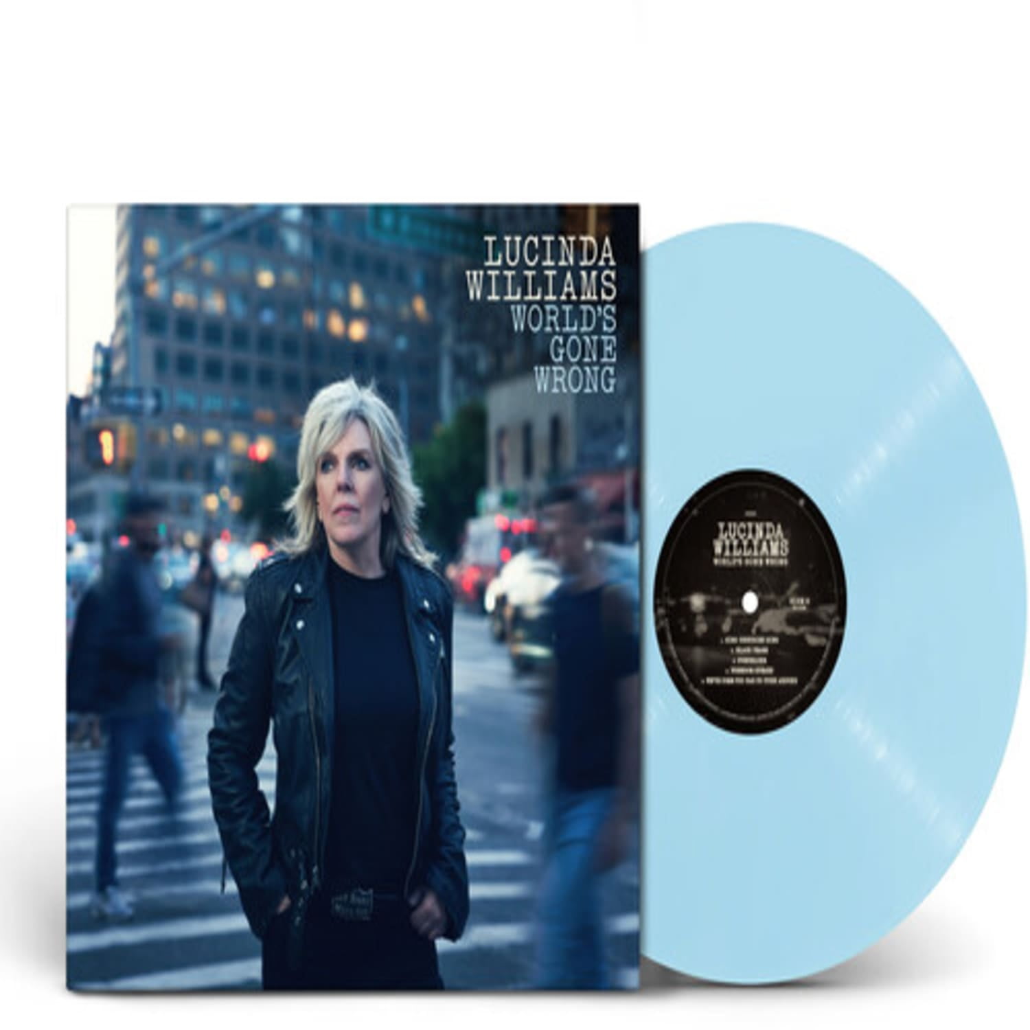 Click here for Lucinda Williams - Worlds Gone Wrong (Indie Sky Bl... prices