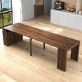 LHYY Modern Multifunctional Extendable Dining Table with Outlet,Space ...