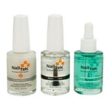 Nail Tek Strength & Repair Kit for Nail Growth, Fingernail Filler, 3 Pc ...