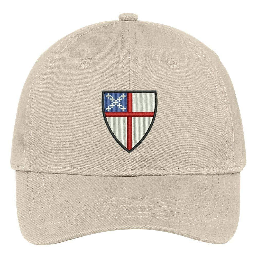 Trendy Apparel Shop Episcopal Shield Embroidered Cap Premium Cotton Dad ...