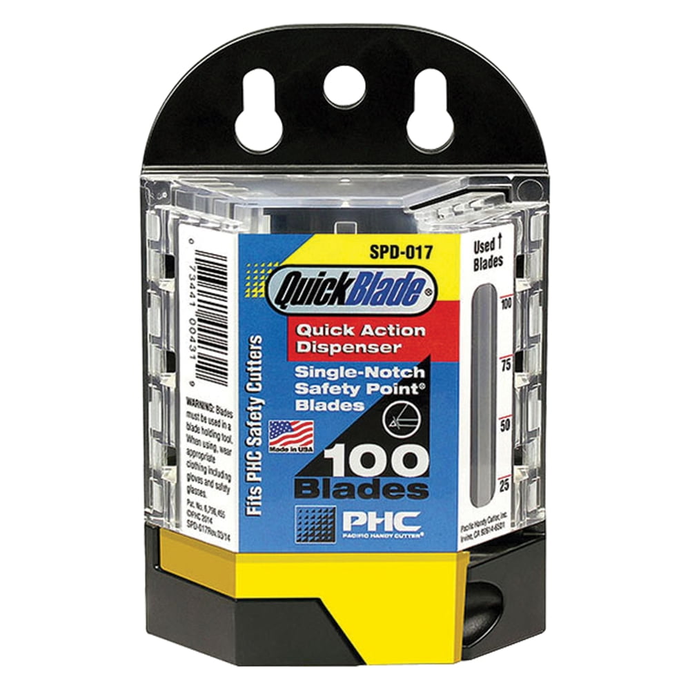 Safety Point Blade Dispenser SPD-017 - Walmart.com