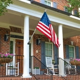 Anley Flag Pole Mounting Bracket at 45 Degree Angle Aluminum 1.25 ...