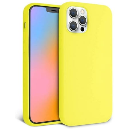 Felony Case - iPhone 13 Pro Case - Stylish Neon Yellow Silicone Phone ...