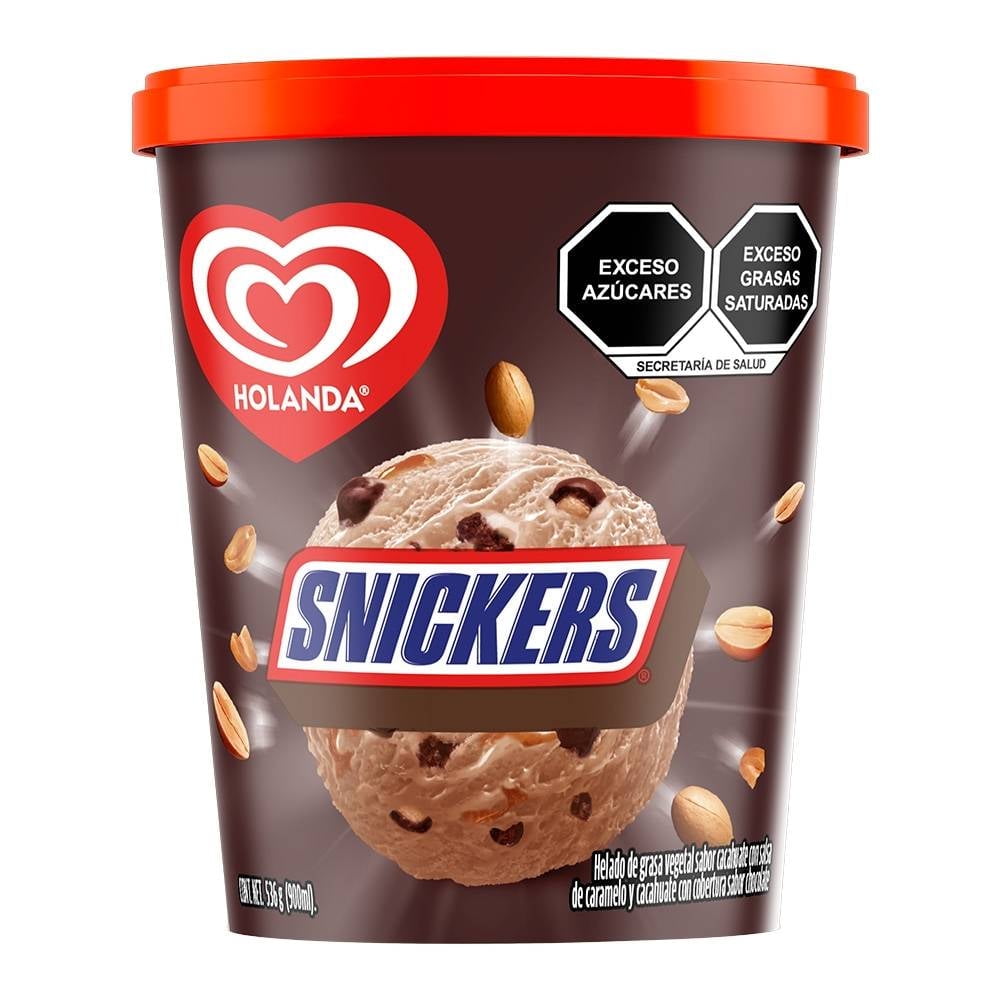 Helado Holanda snickers 1 l | Walmart en línea