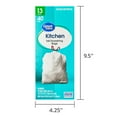 Great Value Unscented 13-Gallon Drawstring Tall Kitchen Trash Bags, 40 ...