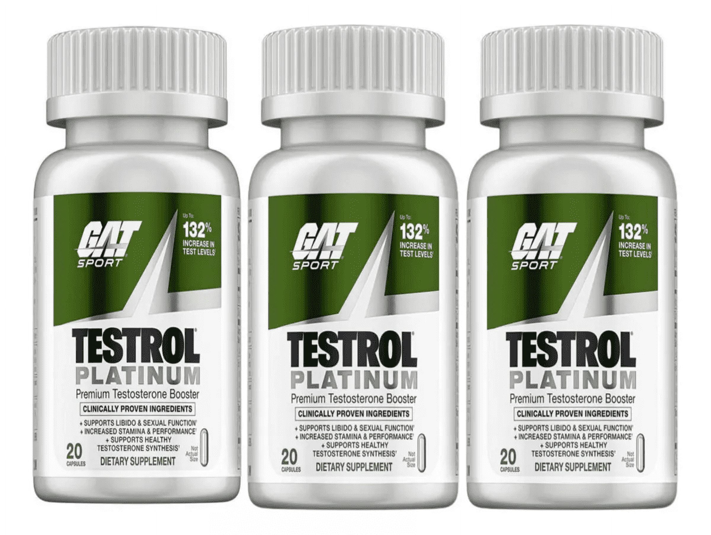GAT TESTROL PLATINUM 60 CAPS | Walmart en línea