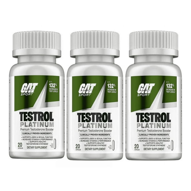 GAT TESTROL PLATINUM 60 CAPS | Walmart en línea