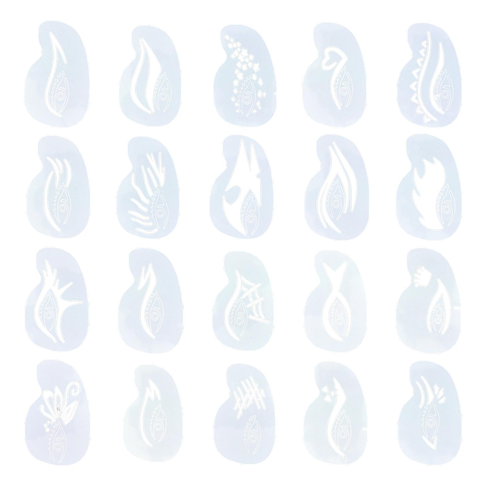 Click here for Bunblic Face Paint Stencils Set  Face Painting Tem... prices