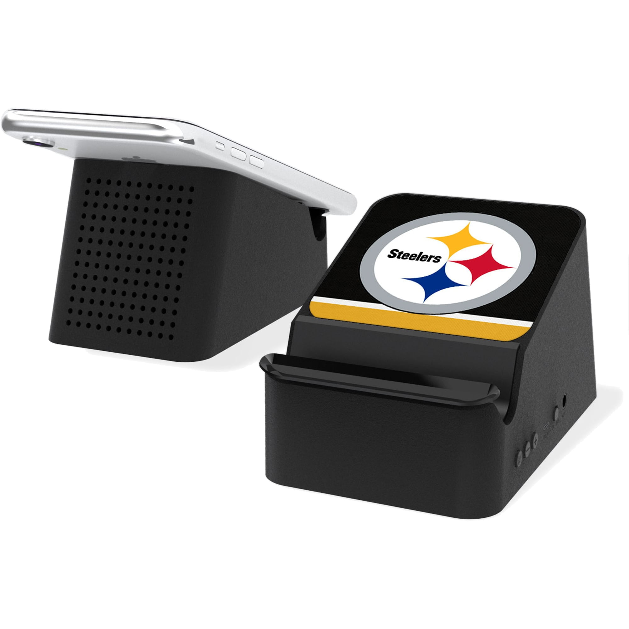 Pittsburgh Steelers Wireless Charging Station and Bluetooth Speaker ...